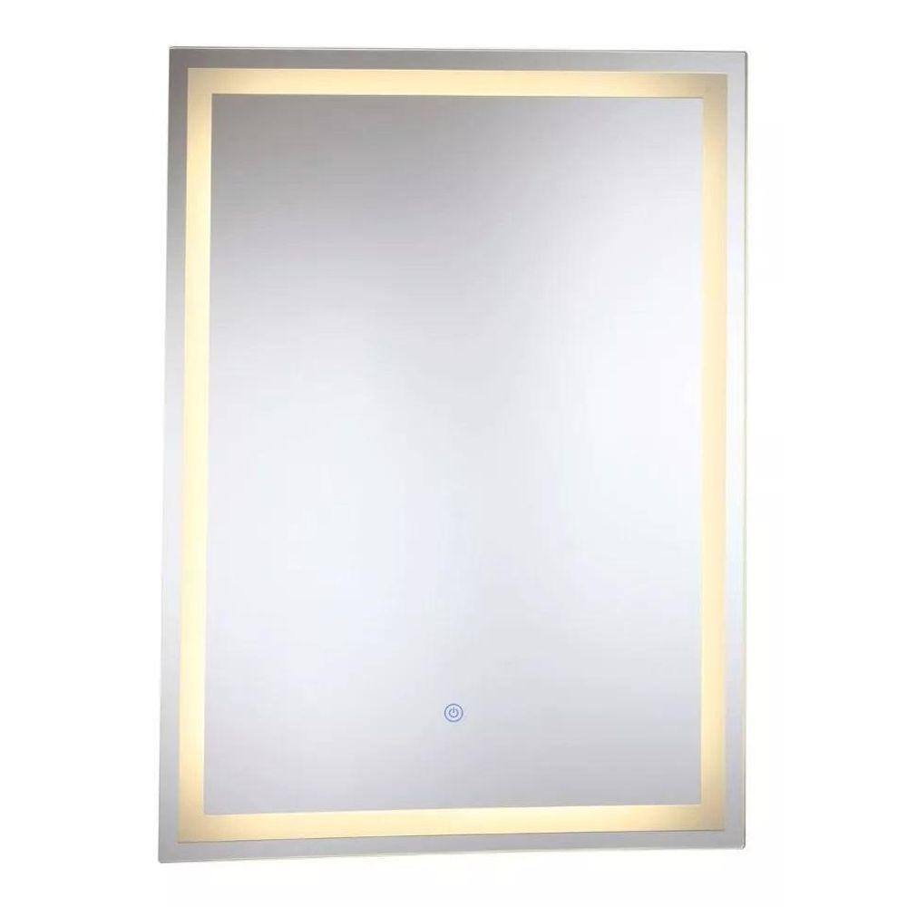 Espelho Retangular Touch Com Iluminação Led 120x80cm | Extra