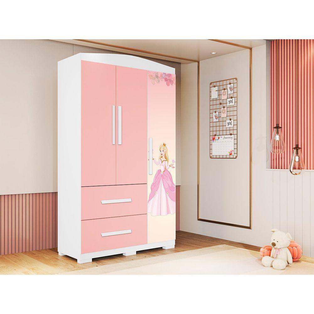 Guarda roupa princesa solteiro | Extra