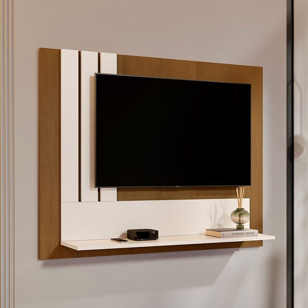 Painel tv 43 polegadas com prateleira em cima | Extra