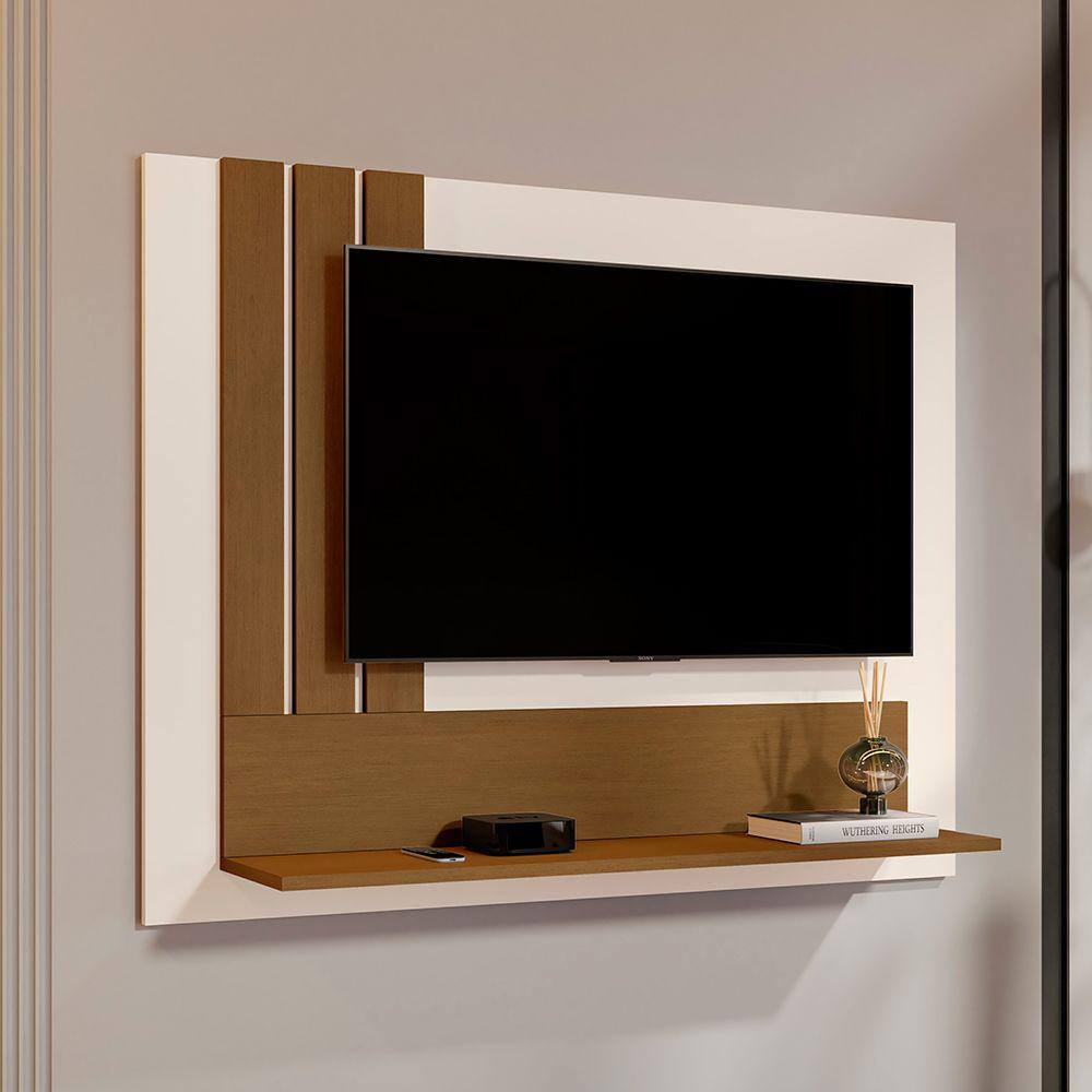 Painel tv 43 polegadas com prateleira em cima | Extra