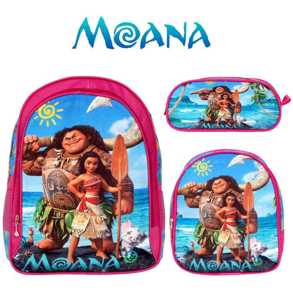 Kit mochila da moana infantil | Extra