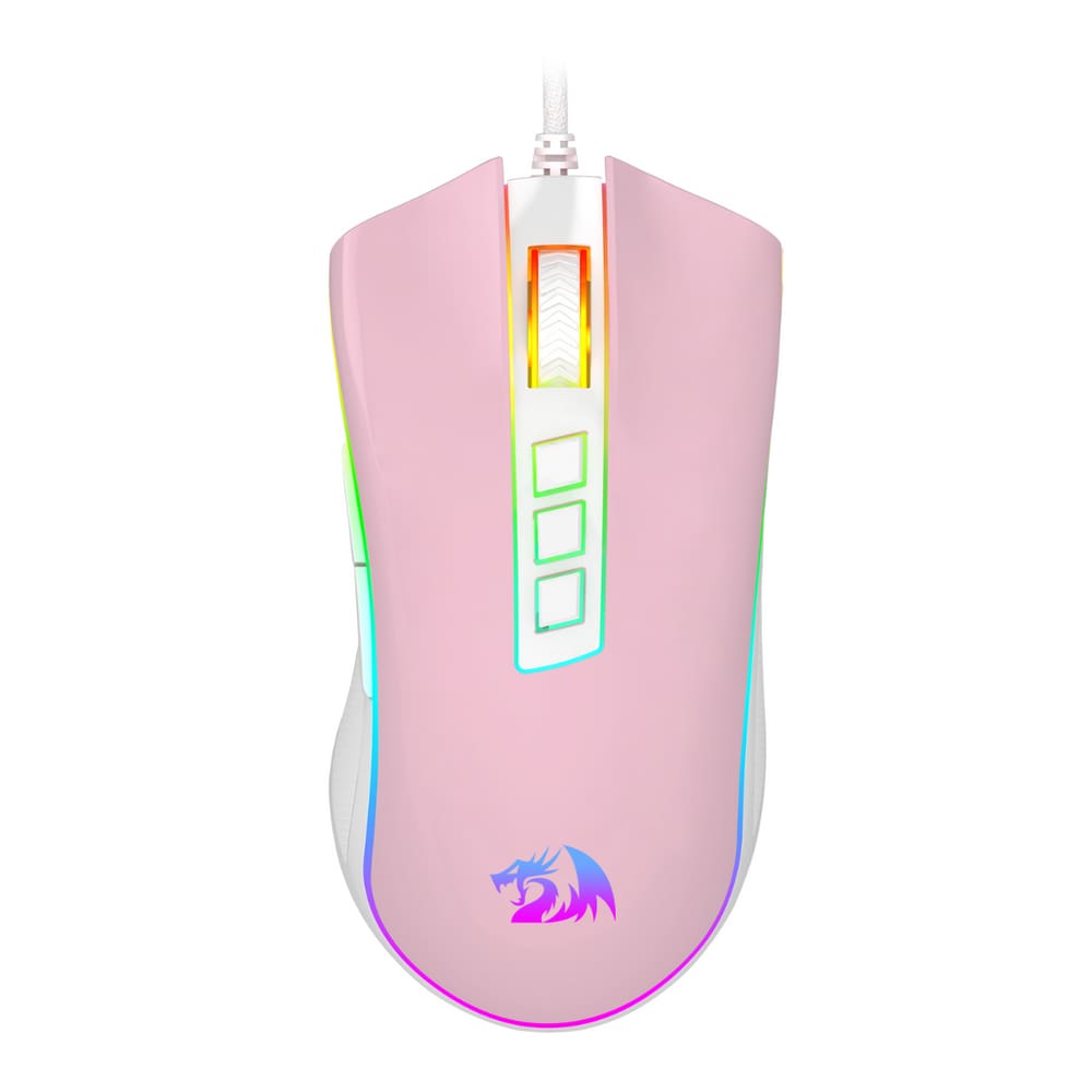Mouse gamer fazer rosa | Extra