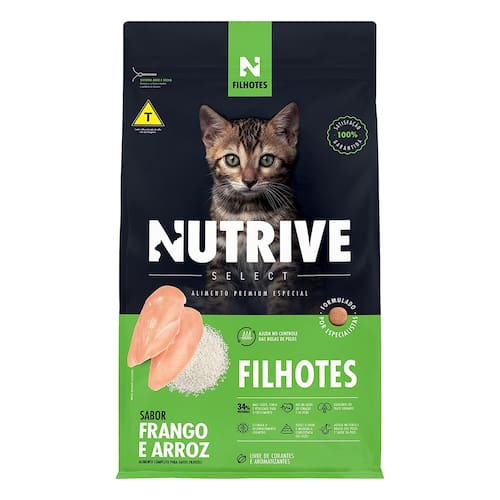 Ração Gatos Nutrive Select Filhotes Frango | Extra