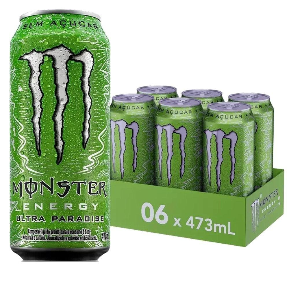 Monster ultra paradise lt 473ml unidade | Extra Monster ultra paradise lt 473ml unidade | Extra
