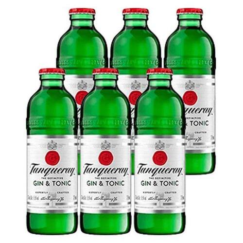 Kit 6 Gin Tanqueray London Dry & Tonic | Extra