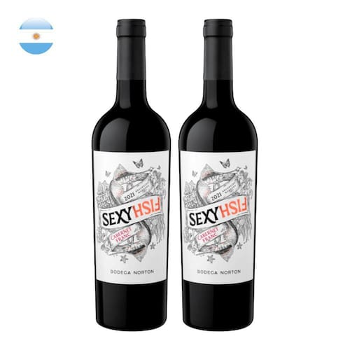 Kit 2 Vinhos Sexy Fish Cabernet Franc | Extra