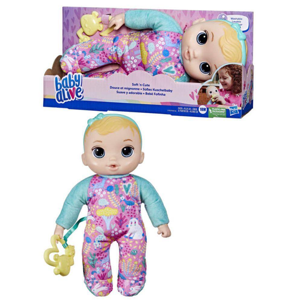 Boneca baby alive bebe passos e sorrisos loira e5247 hasbro | Extra