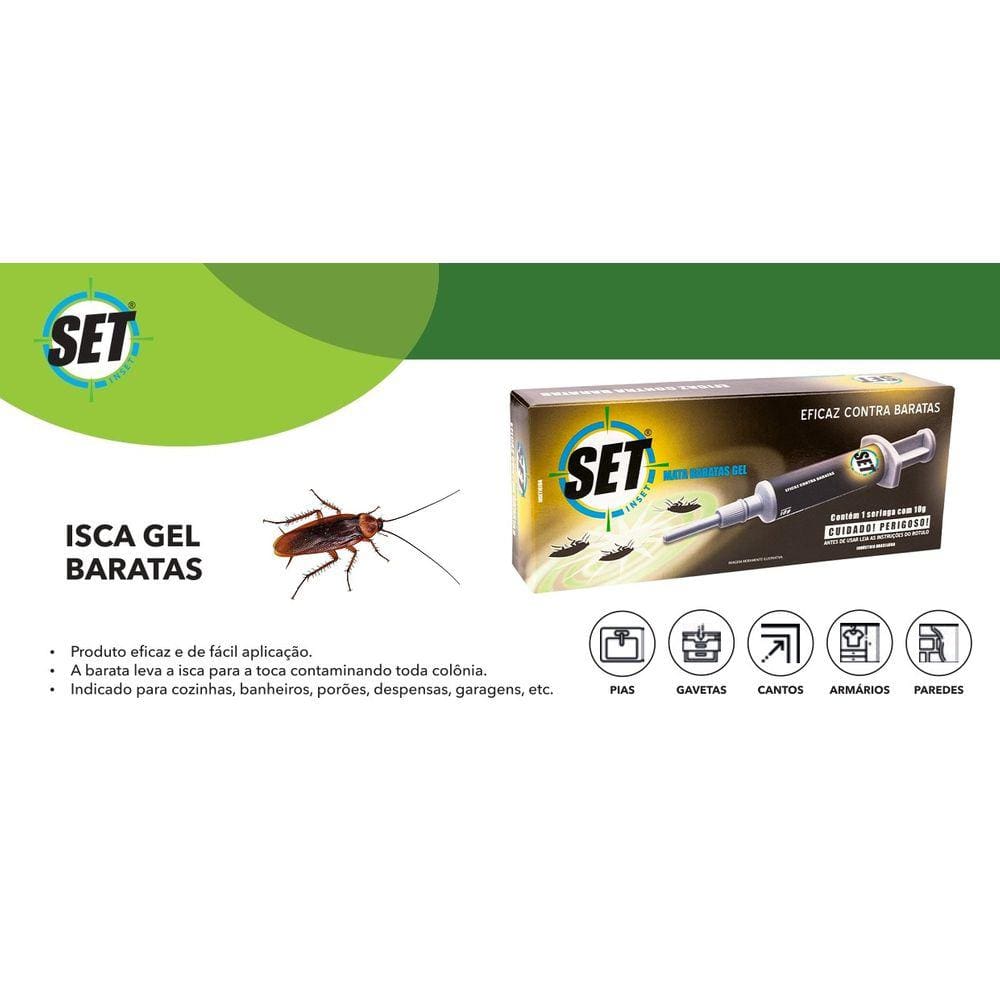 Mata baratas baraticida baratol gel seringa chemone | Extra