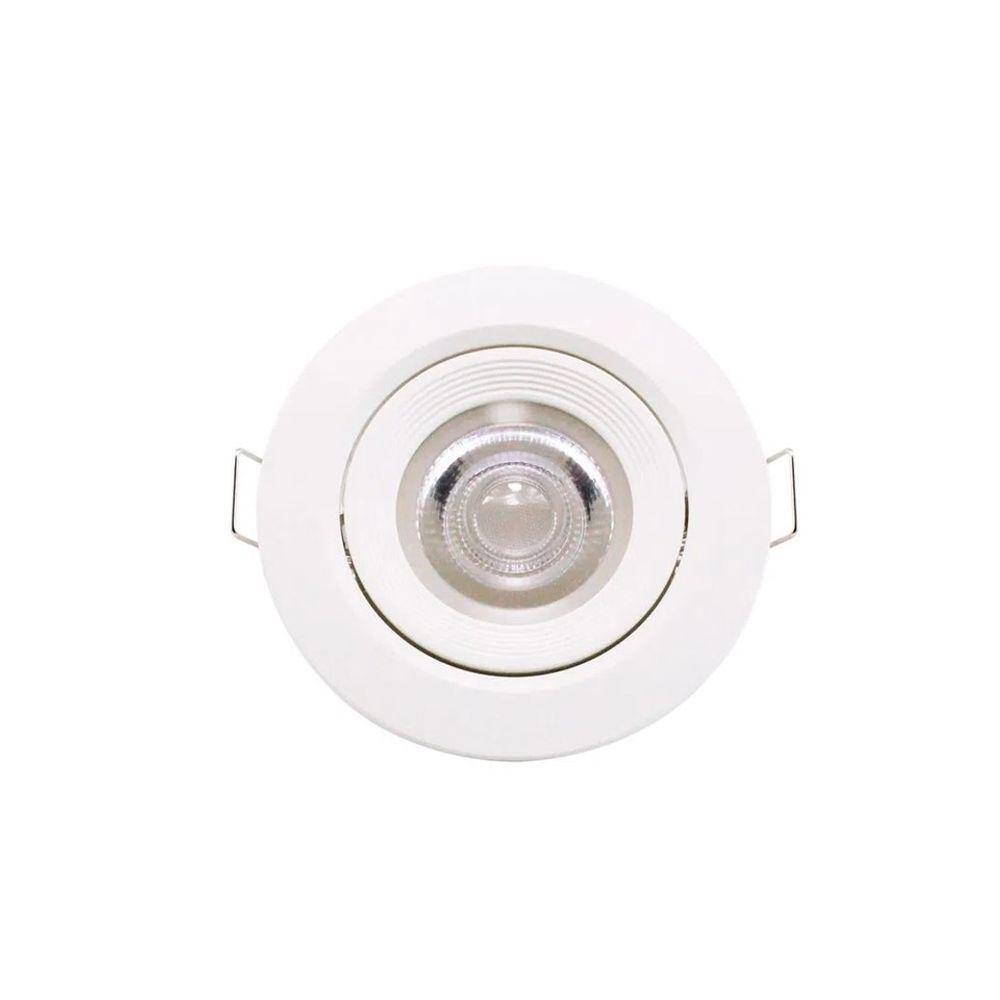 Spot embutir mr11 led direcionavel branco 3w 3000k stella | Extra