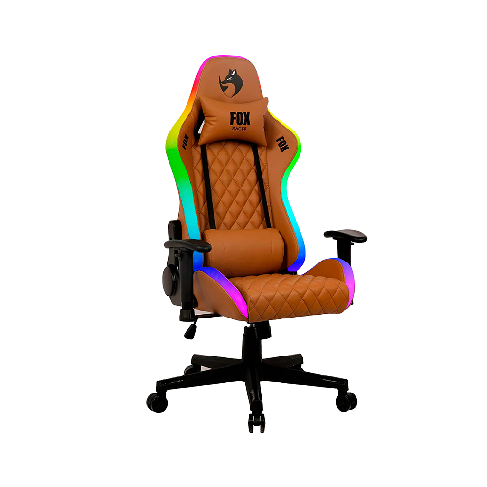 Cadeira gamer fox racer rgb c iluminacao led | Black Friday Extra