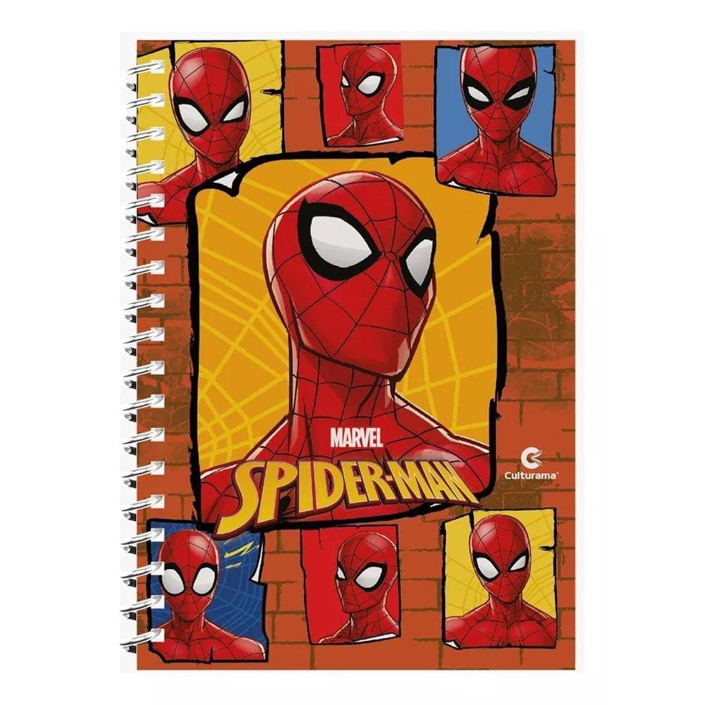 Capa de caderno para imprimir homem aranha | Extra