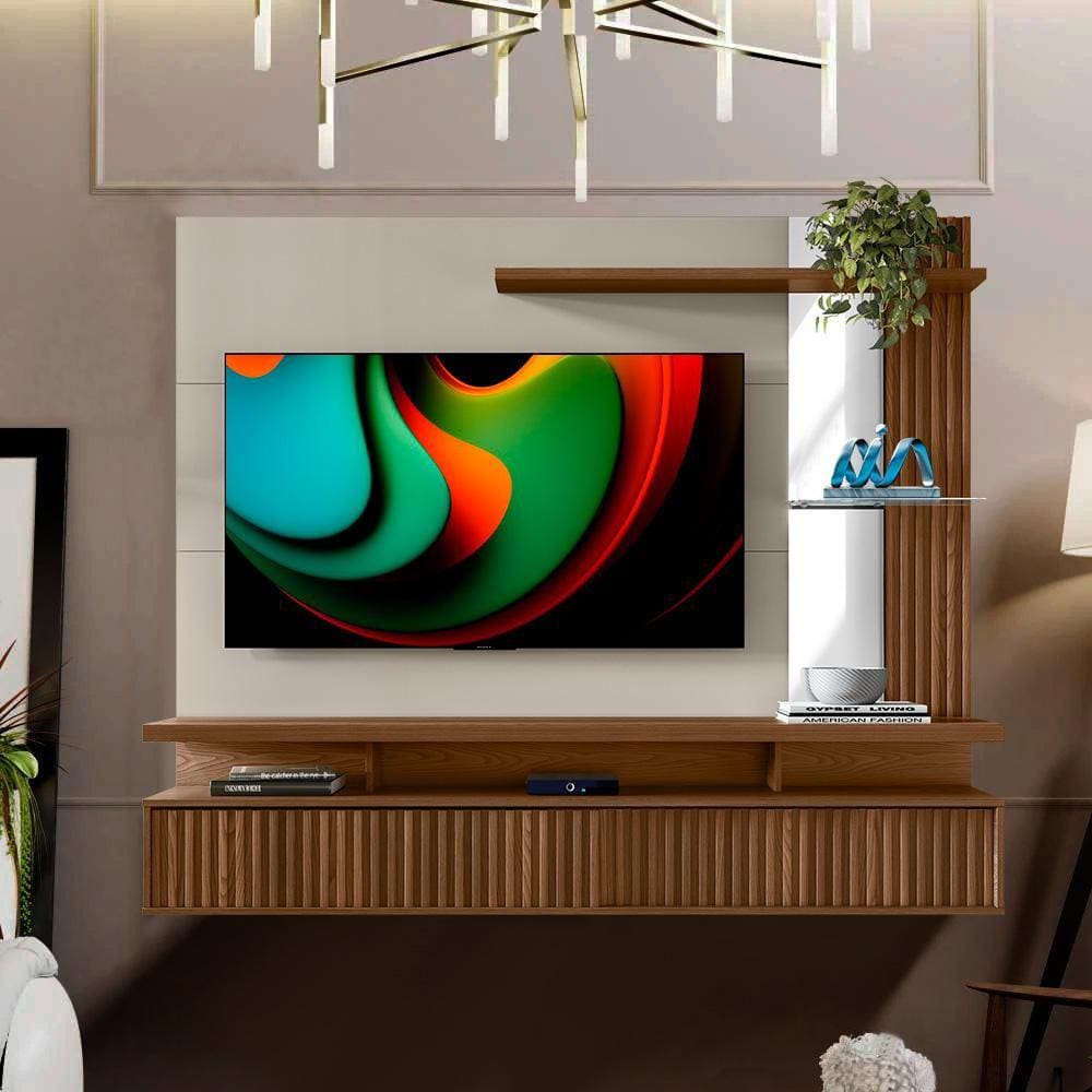 Painel off white freijo ripado | Extra