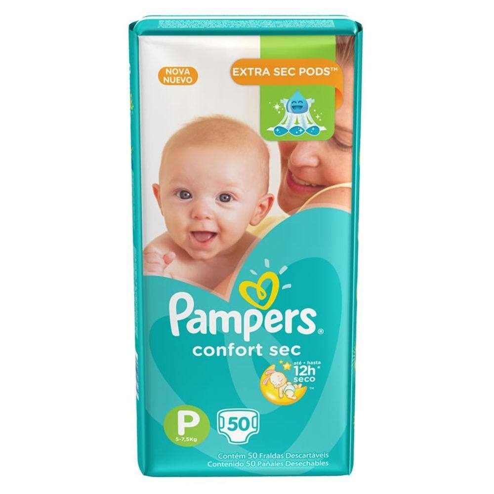 Fralda pampers 50 unidades | Extra