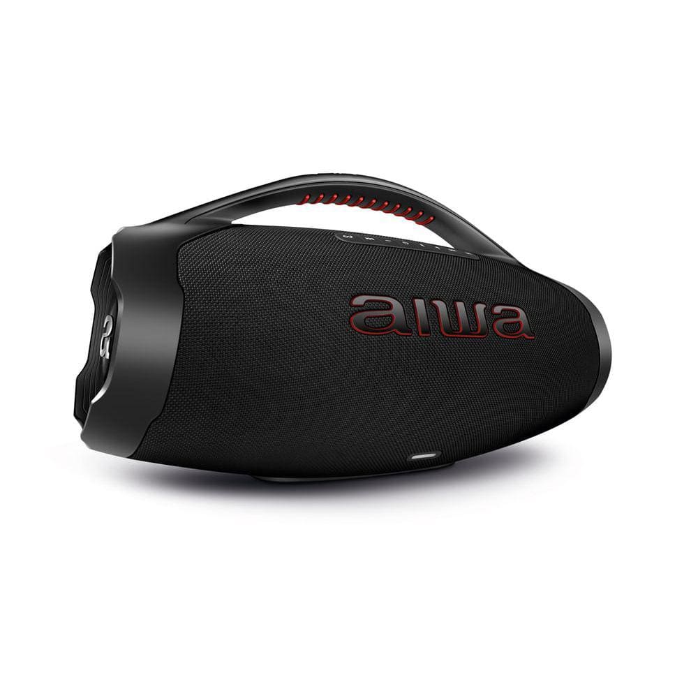Caixa de som boombox plus aiwa bbs 01 lbl 200w bt 30h ip66 usb rgb | Extra