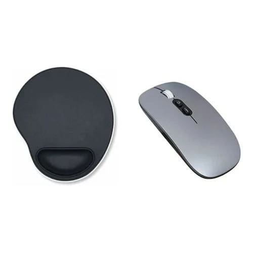 Mouse Recarregável + Mouse Pad Para Notebook Dell | Extra