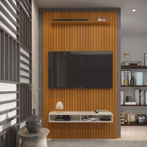 Painel Ripado para TV Até 55 Polegadas | Extra