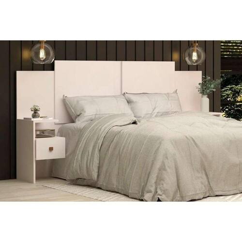 Cabeceira Cama Box Madeirado Casal/queen Carla | Extra