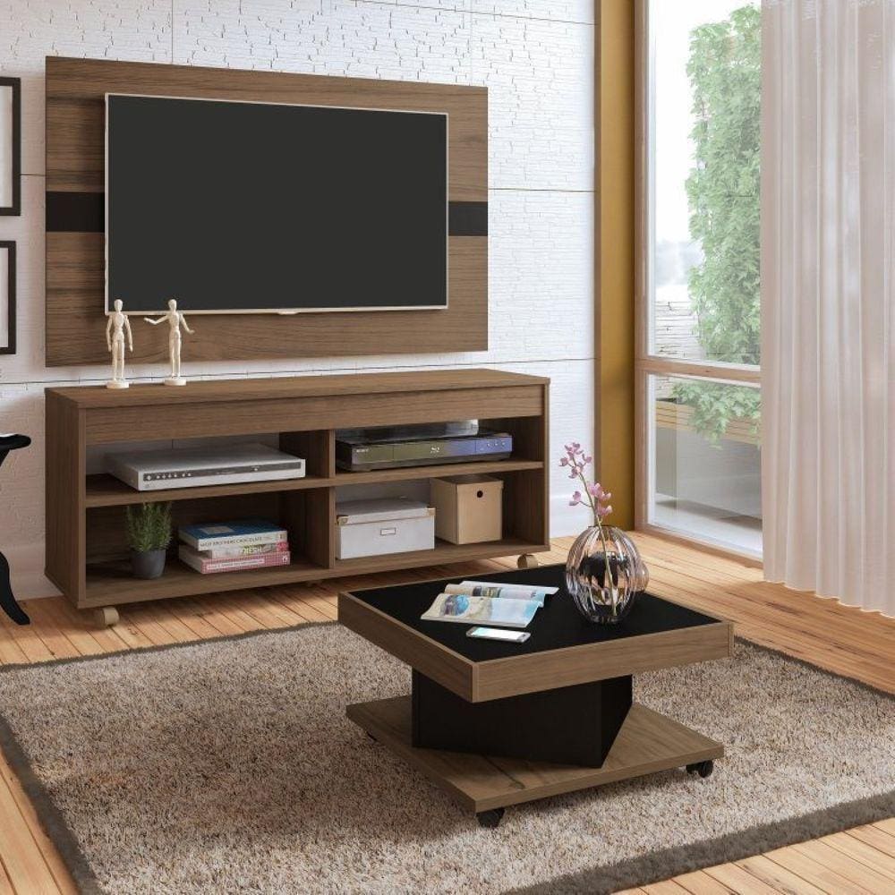 Rack com painel e mesa estar | Black Friday Extra