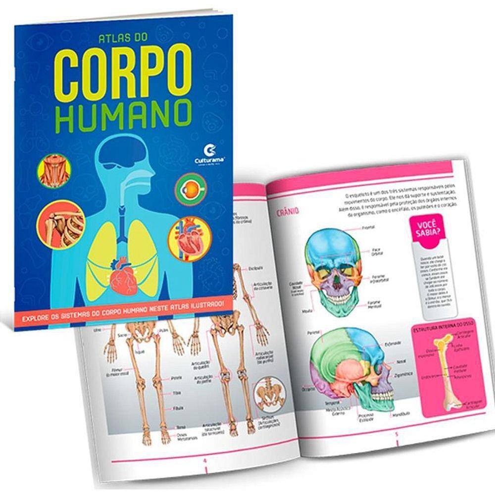Atlas de anatomia do corpo humano ftd | Extra