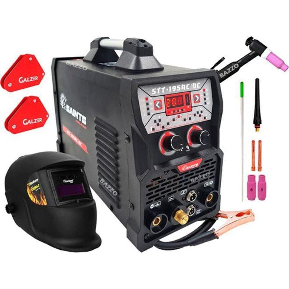 Maquina solda inversora que solda inox aluminio e ferro fundido | Black Friday Extra