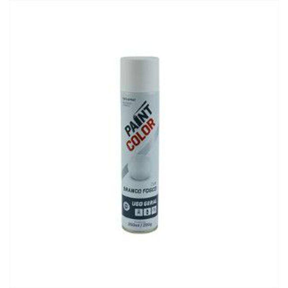 Tinta spray paintcolor alta temperatura branco fosco 3 pecas | Black ...