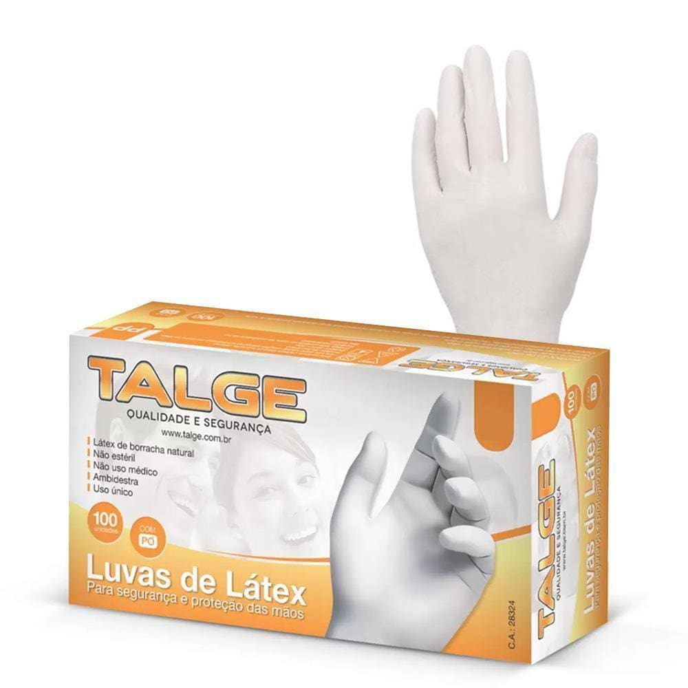 Luva descartavel latex sem po p | Extra