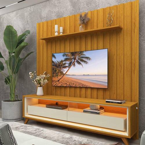 Rack com Painel para Tv até 75 Polegadas | Extra