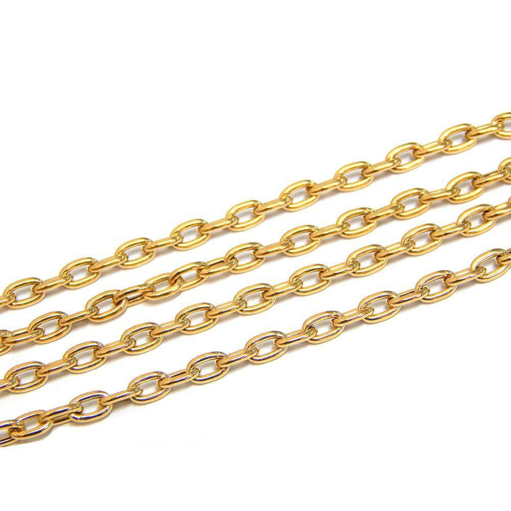Cordao elo quadrado corrente 60cm masculino ouro 18k macico dg ... Cordao elo quadrado corrente 60cm masculino ouro 18k macico dg ...