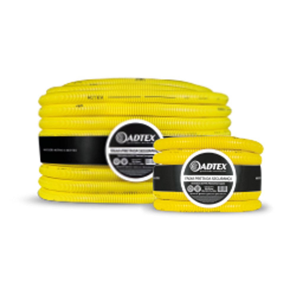 Eletroduto corrugado tigreflex 20mm 1 2 laranja 50m tigre | Extra