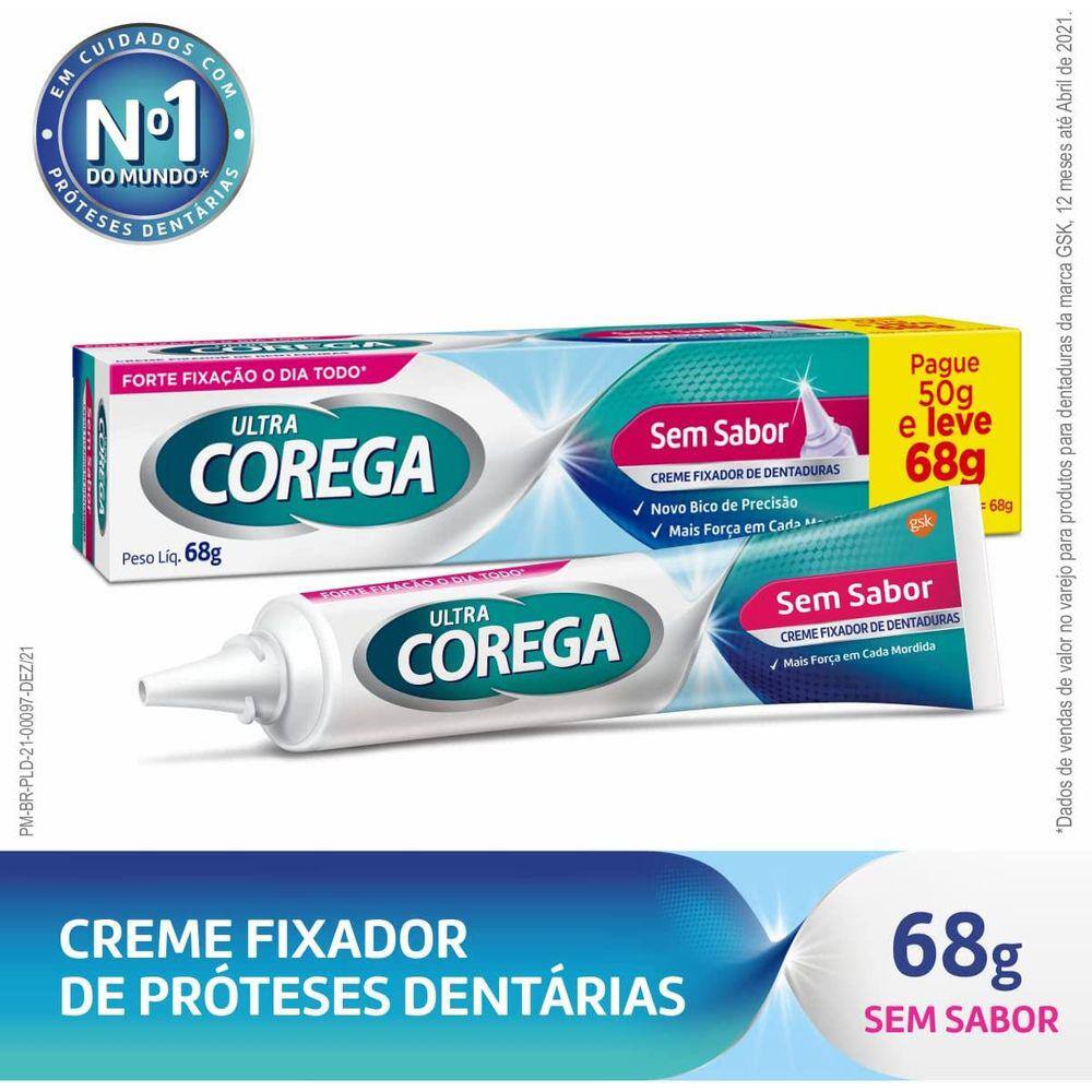 Segurdent 48g fixador ultra corega sabor neutro dentadura | Extra