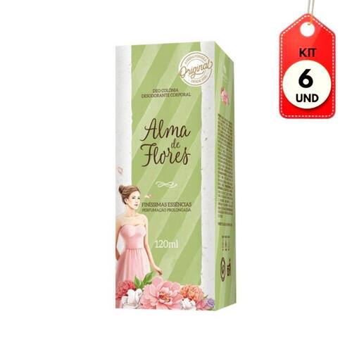 Kit C/06 Alma De Flores Clássico Deo | Extra