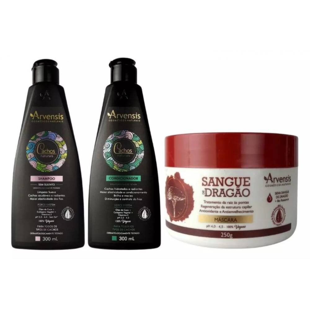 Kit shampoo e condicionador e mascara mirra elements | Extra