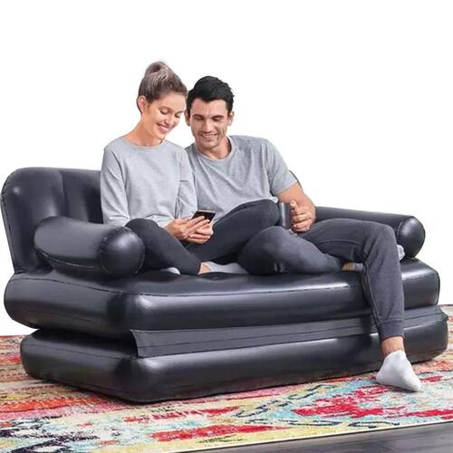 Sofa Cama Grande Inflavel Casal Multifuncional | Extra