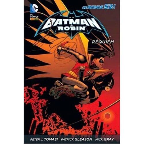 Livro Hq Batman E Robin Requiem Dc | Extra