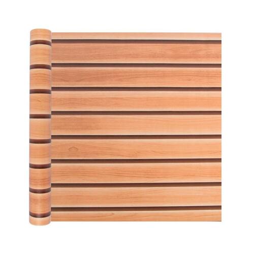 Papel adesivo madeira ripada peroba rosa | Extra