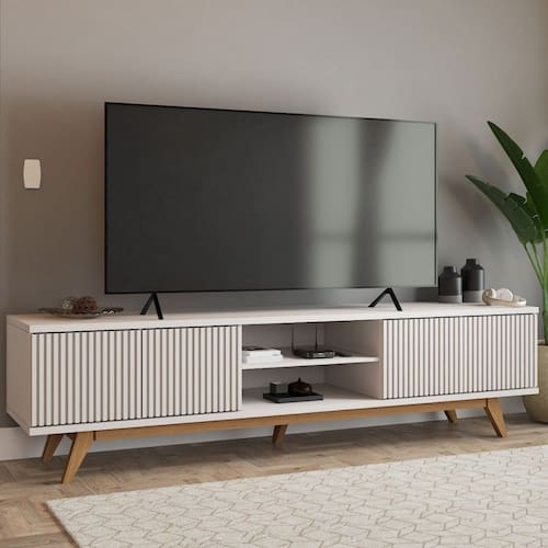 Rack para TV Até 75 Polegadas Silver | Extra