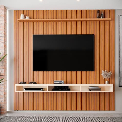 Painel Ripado Para Tv Até 75 Polegadas | Extra