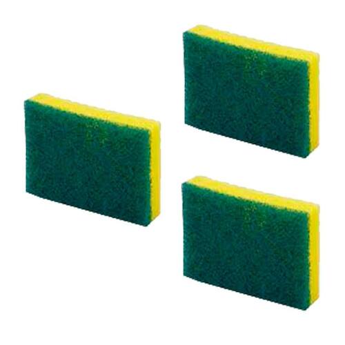 Esponja Multiuso Dupla Face Kit Com 3 Unidades | Extra