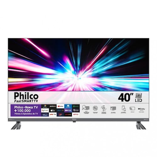 Smart TV Philco 40 Polegadas LED | Extra