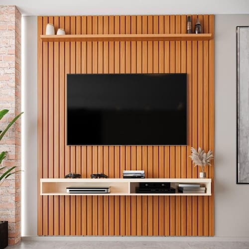 Painel Ripado Para Tv Até 75 Polegadas | Extra