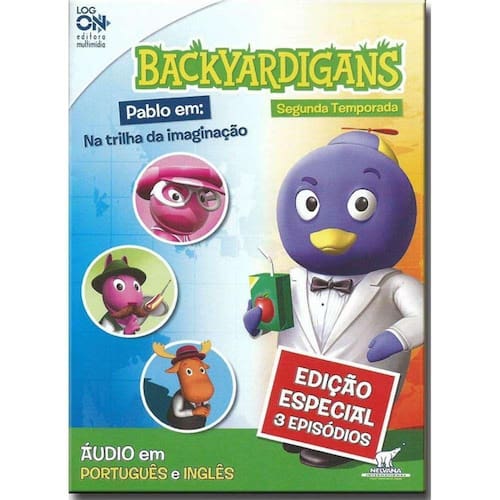 Dvd Backyardigans - Pablo Em - Na Trilha | Extra
