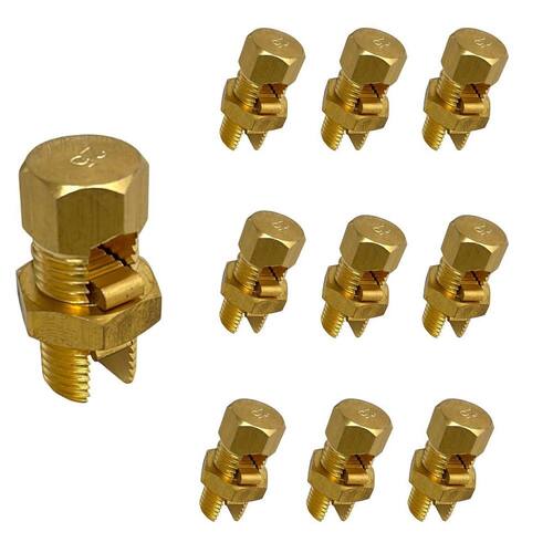 Conector Elétrico Split Bolt 25Mm Com 10 | Extra