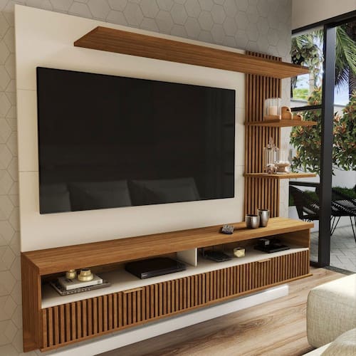 Painel para TV Até 65 Polegadas Ripado | Extra