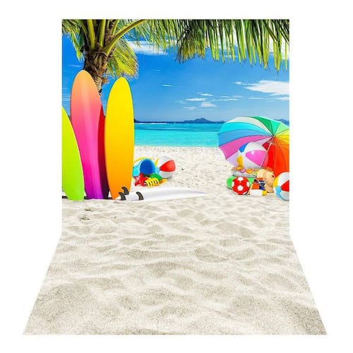 Fundo Fotográfico Pequeno Praia 1,20X1,50 Ffp-603 | Extra