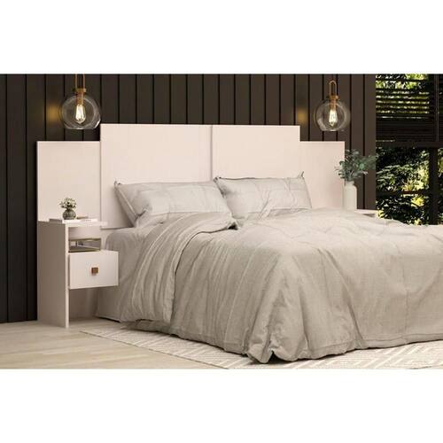 Painel Cama Box Madeirado Solteiro Carla | Extra