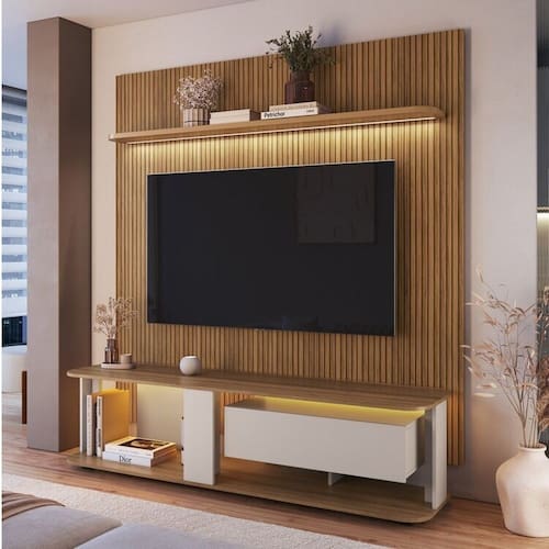 Rack com Painel para Tv até 75 Polegadas | Extra