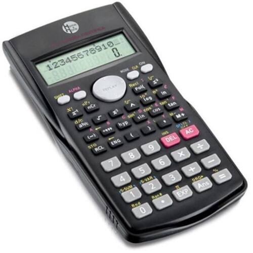 Calculadora Cientifica 240 Funcoes Display 2 Linhas | Extra