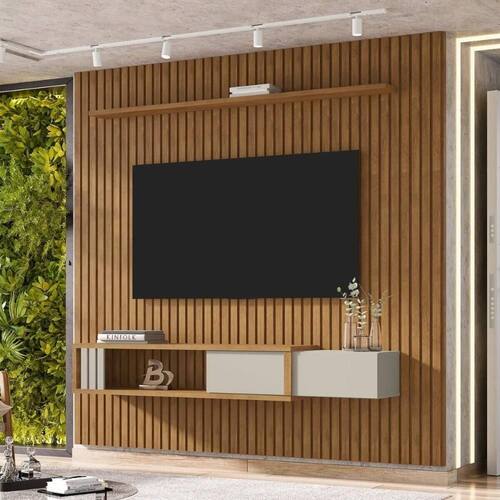 Painel Para Tv Até 85 Polegadas Ripado | Extra