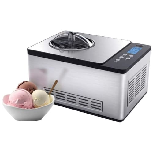 Máquina de Sorvete Automática 2L de Capacidade, Aço | Extra