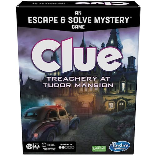 Jogo de tabuleiro Hasbro Gaming Clue Treachery | Extra